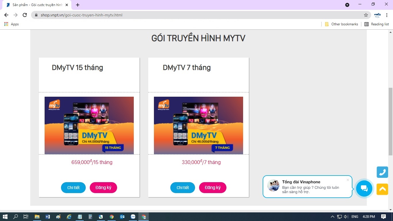 Hướng dẫn cách mua và kích hoạt gói cước truyền hình MyTV OTT